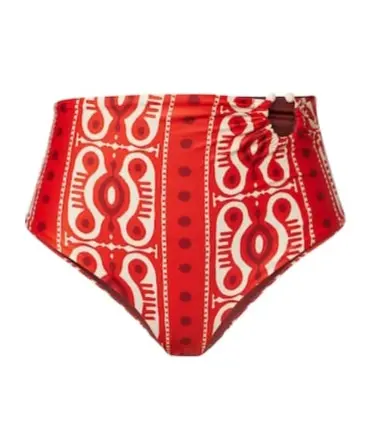 Johanna Ortiz Printed Bikini Bottoms