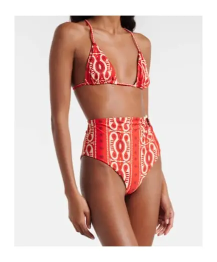 Johanna Ortiz Printed Bikini Bottoms