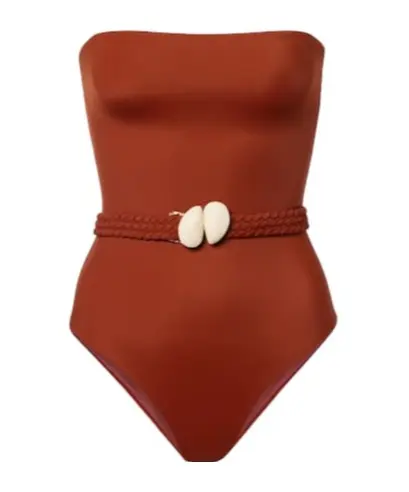 Johanna Ortiz Strapless Swimsuit