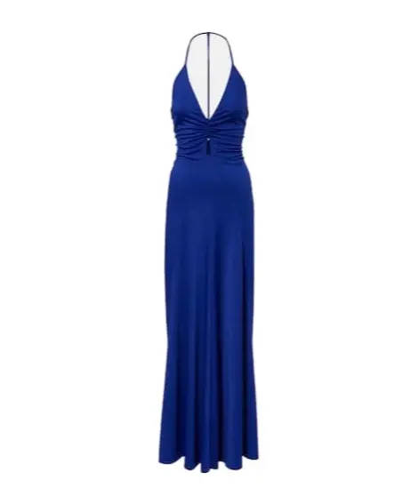 Victoria Beckham Ruched Maxi Dress