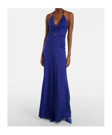 Victoria Beckham Ruched Maxi Dress