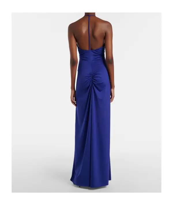 Victoria Beckham Ruched Maxi Dress