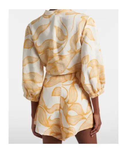 ADRIANA DEGREAS Printed Crop Top