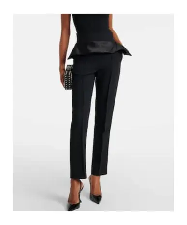 Maticevski Satin Slim-fit Trousers