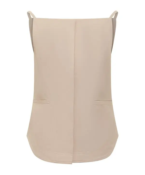 LOULOU STUDIO Twill Square-neck Top