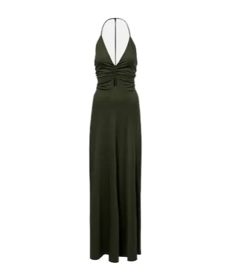 Victoria Beckham Ruched Maxi Dress