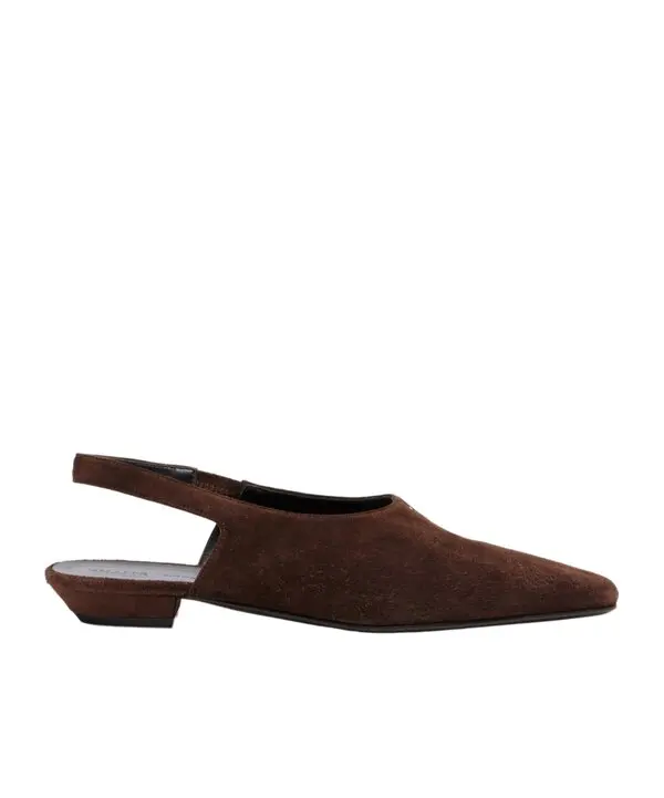 Khaite Cecilia Open-heel Flat Sandals