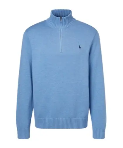 Polo Ralph Lauren Cotton Half-zip Sweater