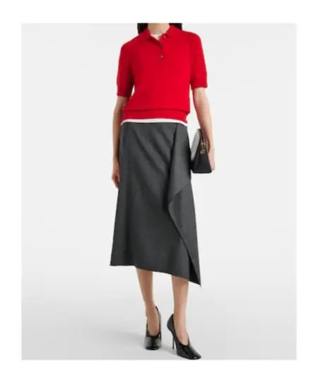 Victoria Beckham Short Sleeve Polo Shirt