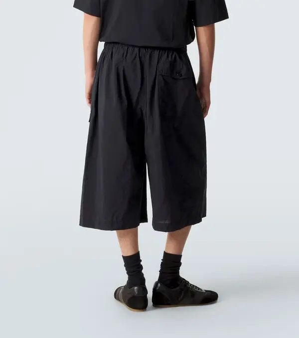 LEMAIRE Cotton-blend Bermuda Shorts