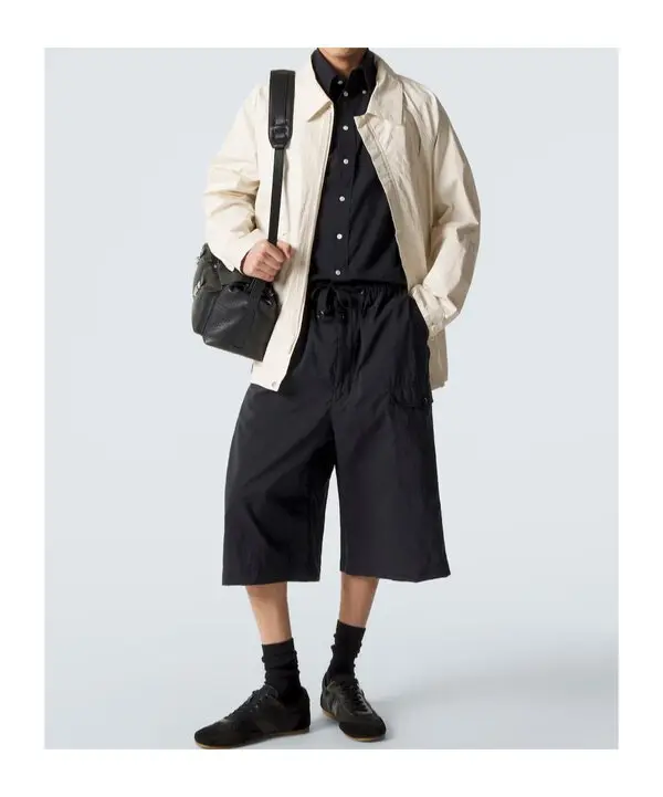 LEMAIRE Cotton-blend Bermuda Shorts