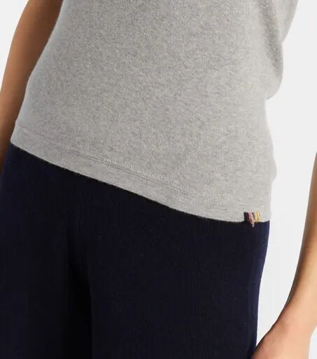 Extreme Cashmere Jerry Cotton And Cashmere Jersey Top