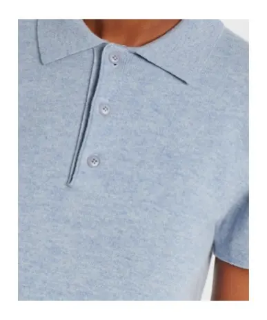 Extreme Cashmere N 198 Salamander Cashmere-blend Polo Shirt