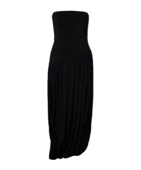 FERRAGAMO Draped Bustier Dress