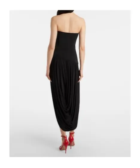FERRAGAMO Draped Bustier Dress
