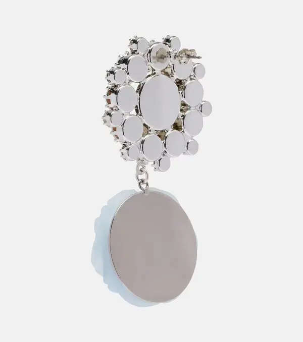 Magda Butrym Floral Appliqué Dangling Earrings