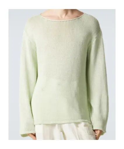 Giorgio Armani Linen And Cashmere-blend Sweater