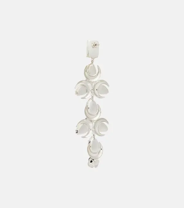 Magda Butrym Crystal-embellished Floral Drop Earrings