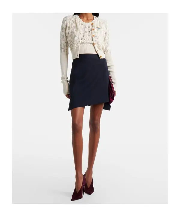 VIVIENNE WESTWOOD Cropped Cotton Vest