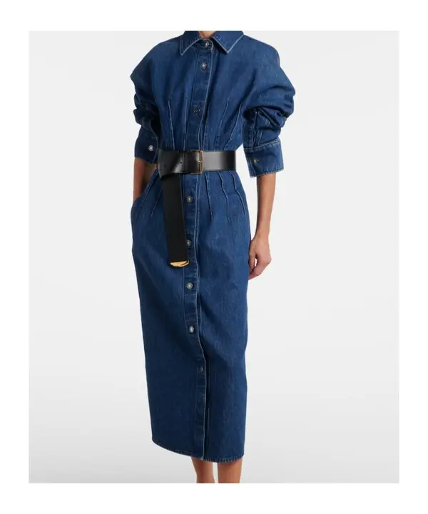 Givenchy Denim Midi Dress