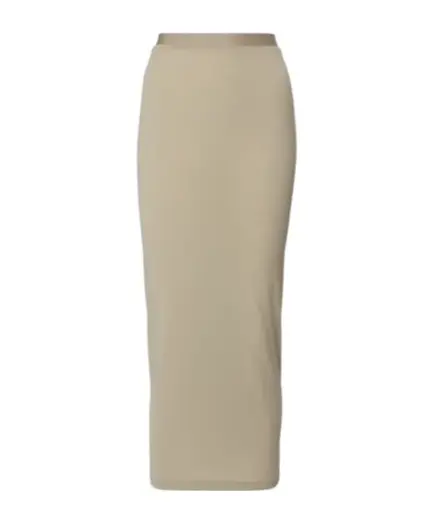 Wardrobe.NYC Sheer Pencil Skirt - Nude