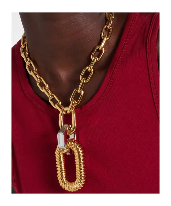 Rabanne Link Xl Pendant Necklace