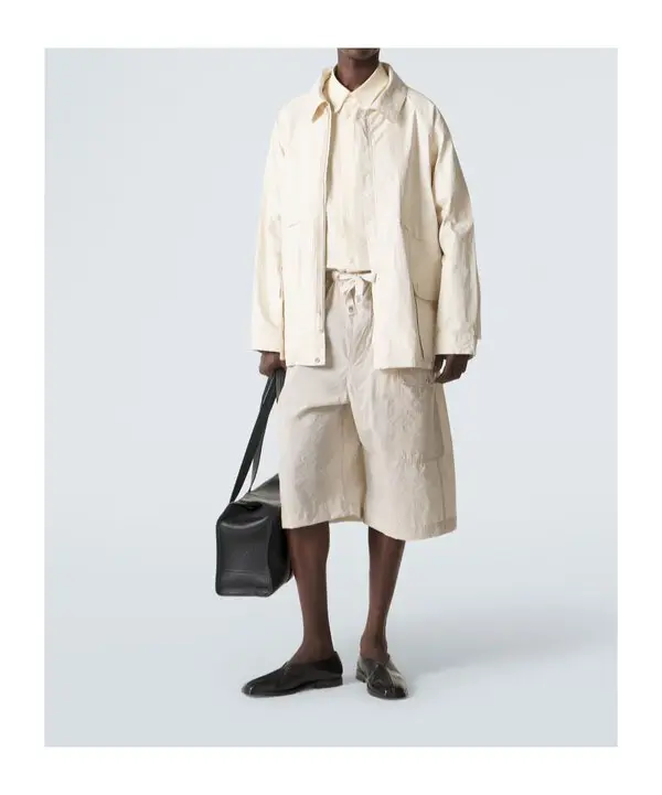 LEMAIRE Cotton-blend Bermuda Shorts
