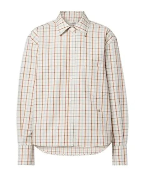 Victoria Beckham Checked Cotton Shirt
