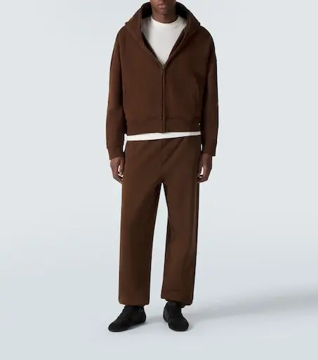 ENTIRE STUDIOS Zip Cotton Fleece Hoodie