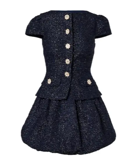 SELF-PORTRAIT Boucle Minidress