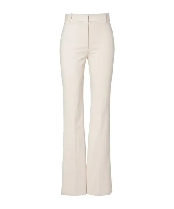 NILI LOTAN Corette High-waisted Casual Pants