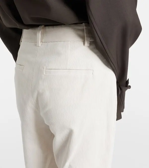 NILI LOTAN Corette High-waisted Casual Pants