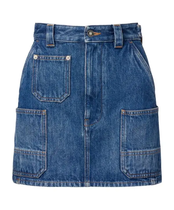 Givenchy Denim Miniskirt