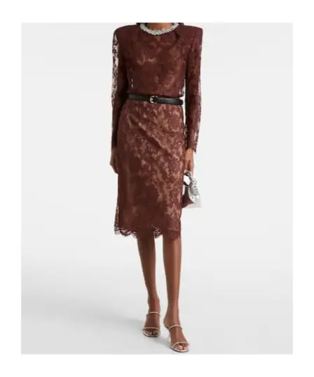 SELF-PORTRAIT Embellished Lace Top
