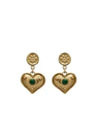 ALEMAIS Jem Heart Drop Earrings