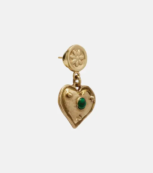 ALEMAIS Jem Heart Drop Earrings