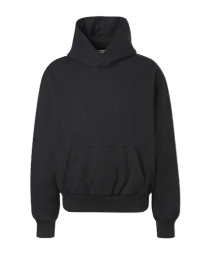Fear Of God Cotton Jersey Hoodie - Black