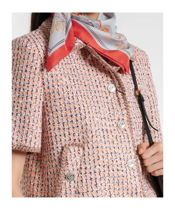 Etro Printed Silk Scarf