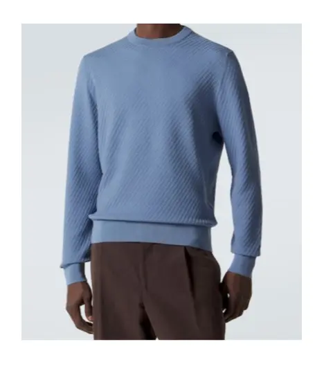 Canali Crew Neck Knit Sweater