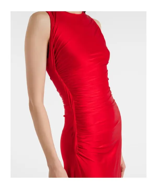 Victoria Beckham Sleeveless Asymmetrical Dress