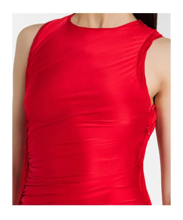 Victoria Beckham Sleeveless Asymmetrical Dress