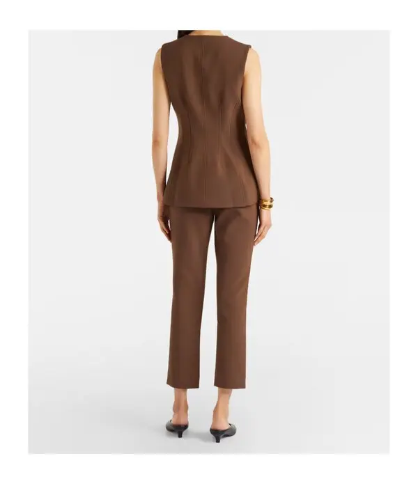 Veronica Beard Cropped Casual Pants