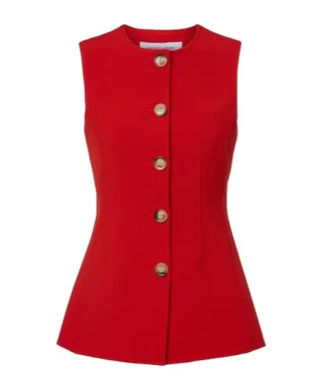 Veronica Beard Button Vest