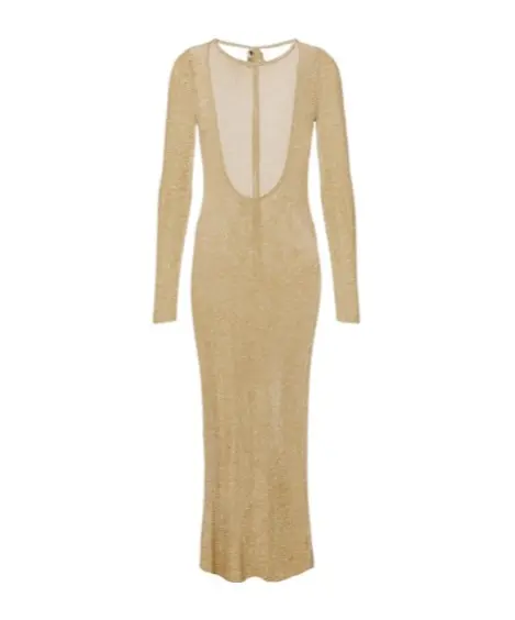 Staud Knitted Maxi Dress