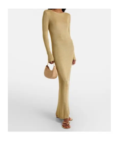Staud Knitted Maxi Dress