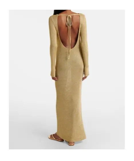 Staud Knitted Maxi Dress
