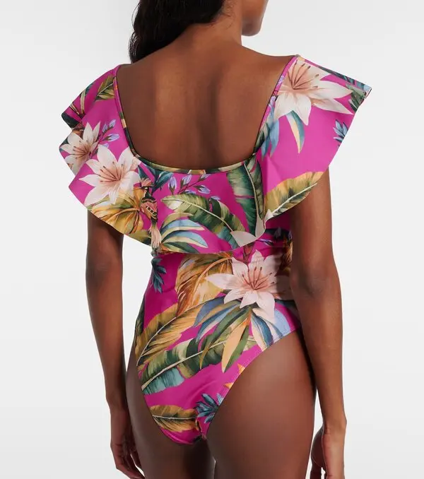 Farm Rio Printed Swimsuit