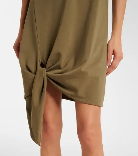 J.W.ANDERSON Cotton Jersey Midi Dress
