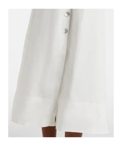 Veronica Beard Georges Linen Midi Dress