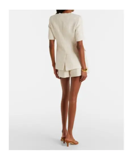 Veronica Beard Jazmin Cotton-blend Tweed Shorts